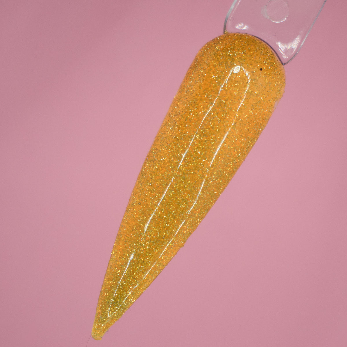 Yellow/Orange Reflective Gel Polish | Glitter Heaven Australia