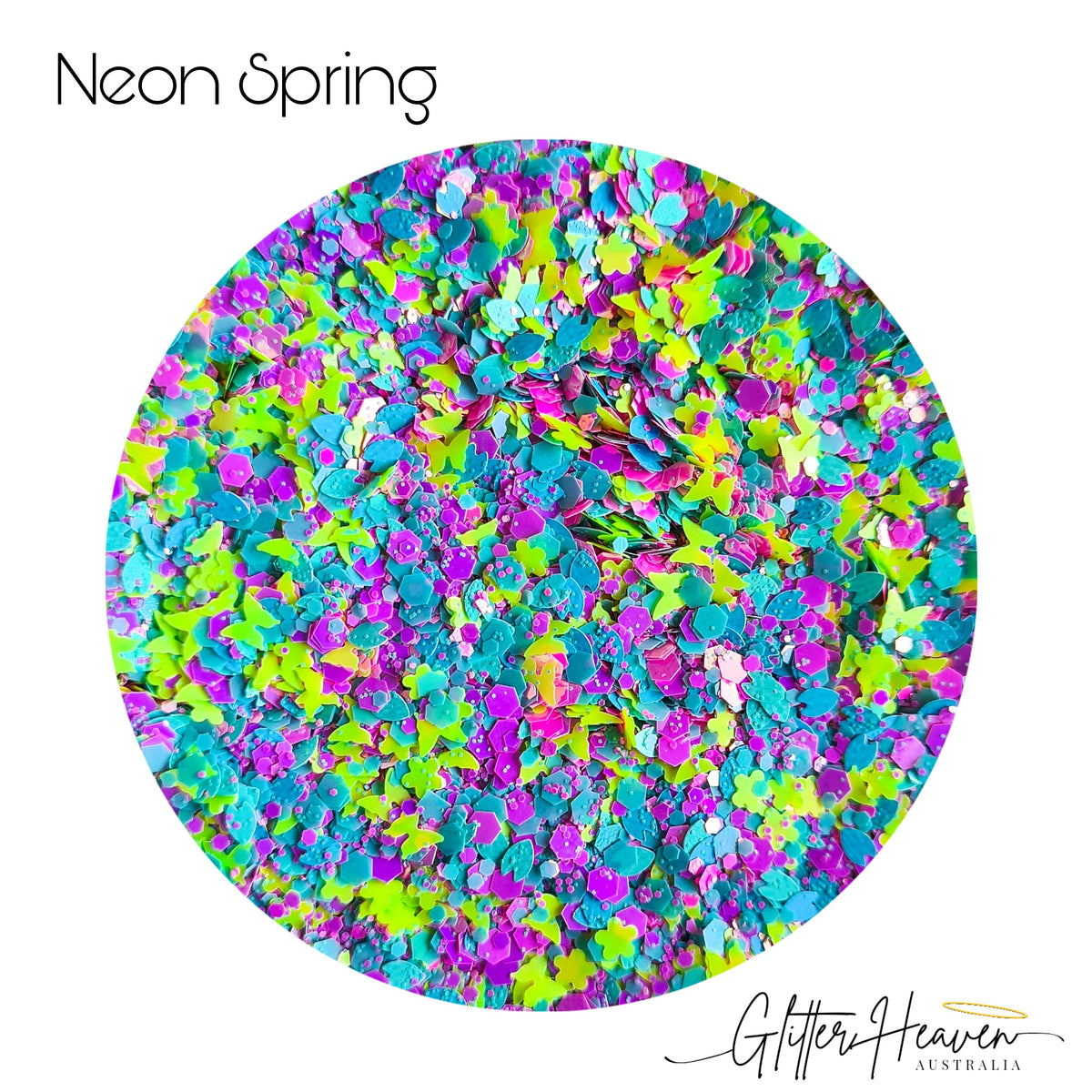 Neon Spring | Glitter Heaven Australia